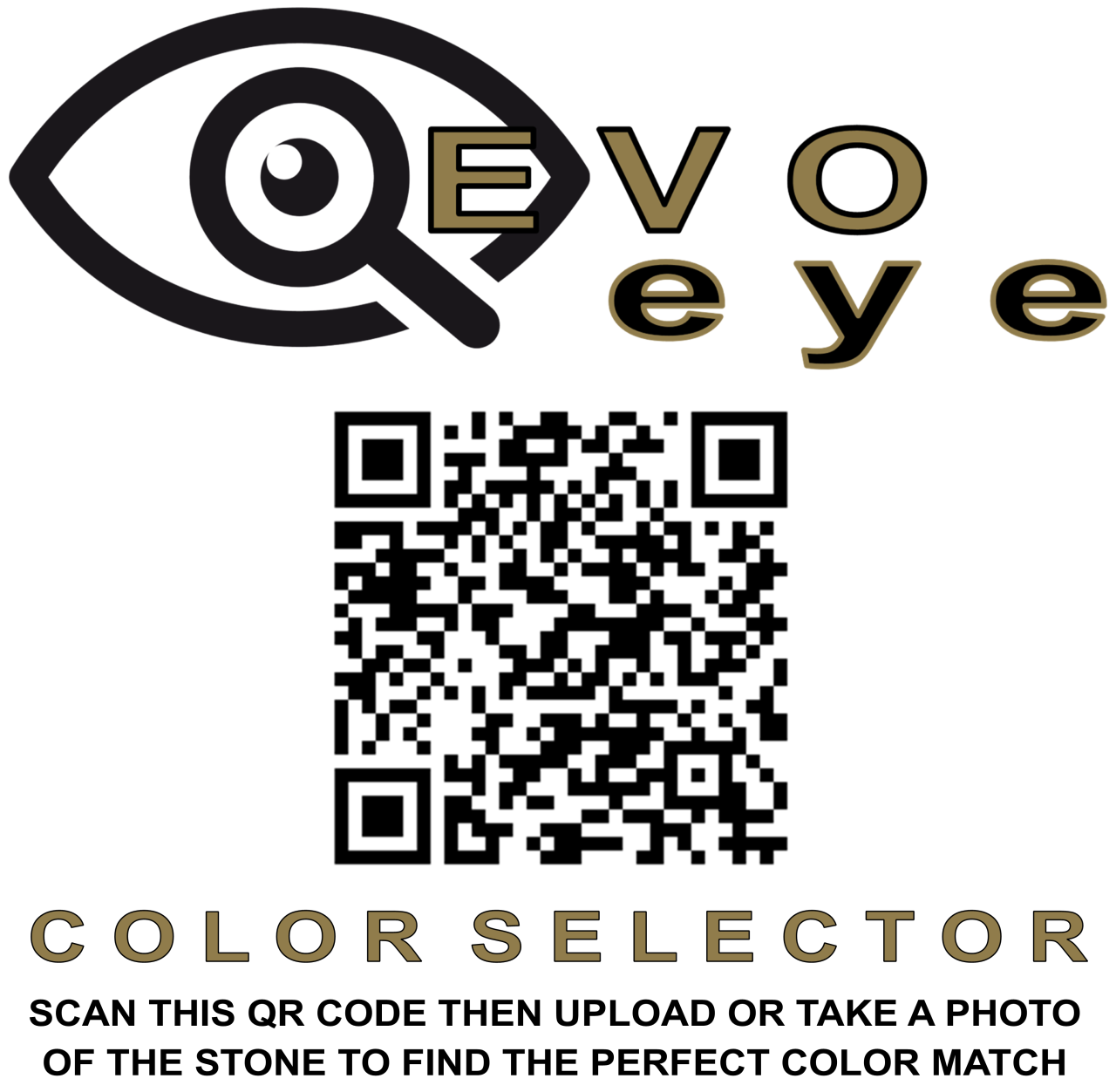 EVO-eye COLOR SELECTOR QR code - Superior Stone Products